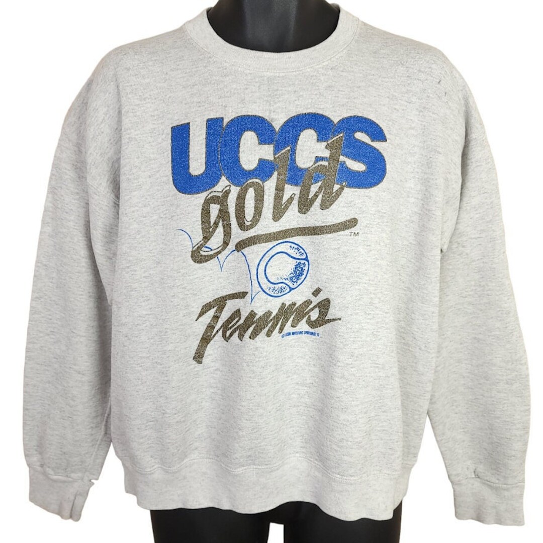 UCCS Tennis Sweatshirt Vintage 90s University of Colorado Colorado ...