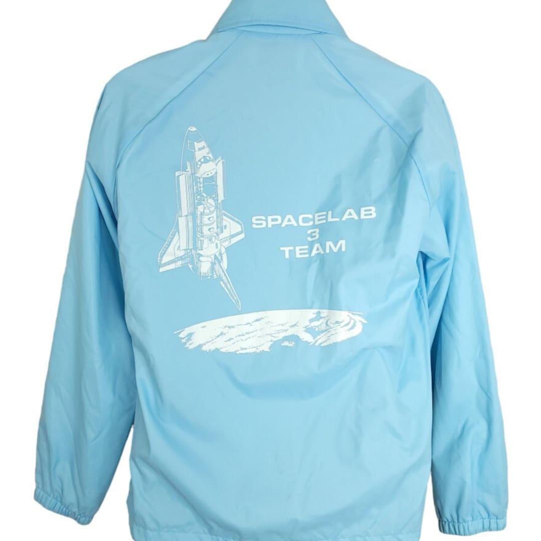 NASA Spacelab 3 Team Jacket Vintage 80s 1985 Challenger Shuttle Mission ...
