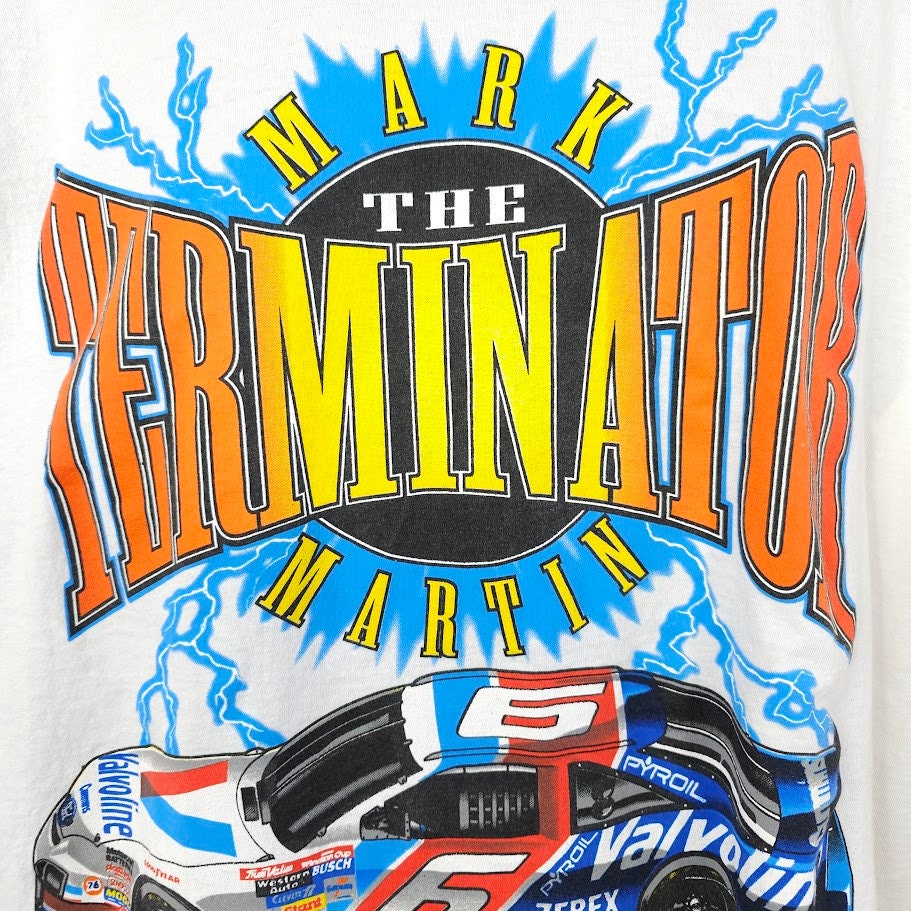 Vintage NASCAR Racing T Shirt Mens Size XL Mark Martin Roush Racing ...