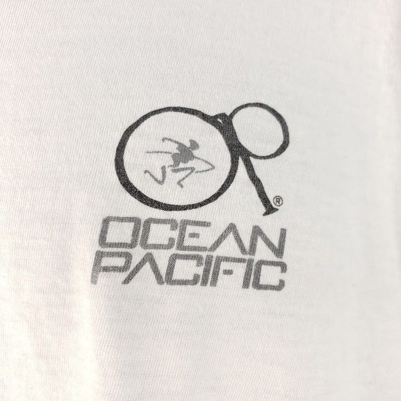 Ocean Pacific OP Surfer T Shirt Vintage 90s Surfing Waves Mens | Etsy