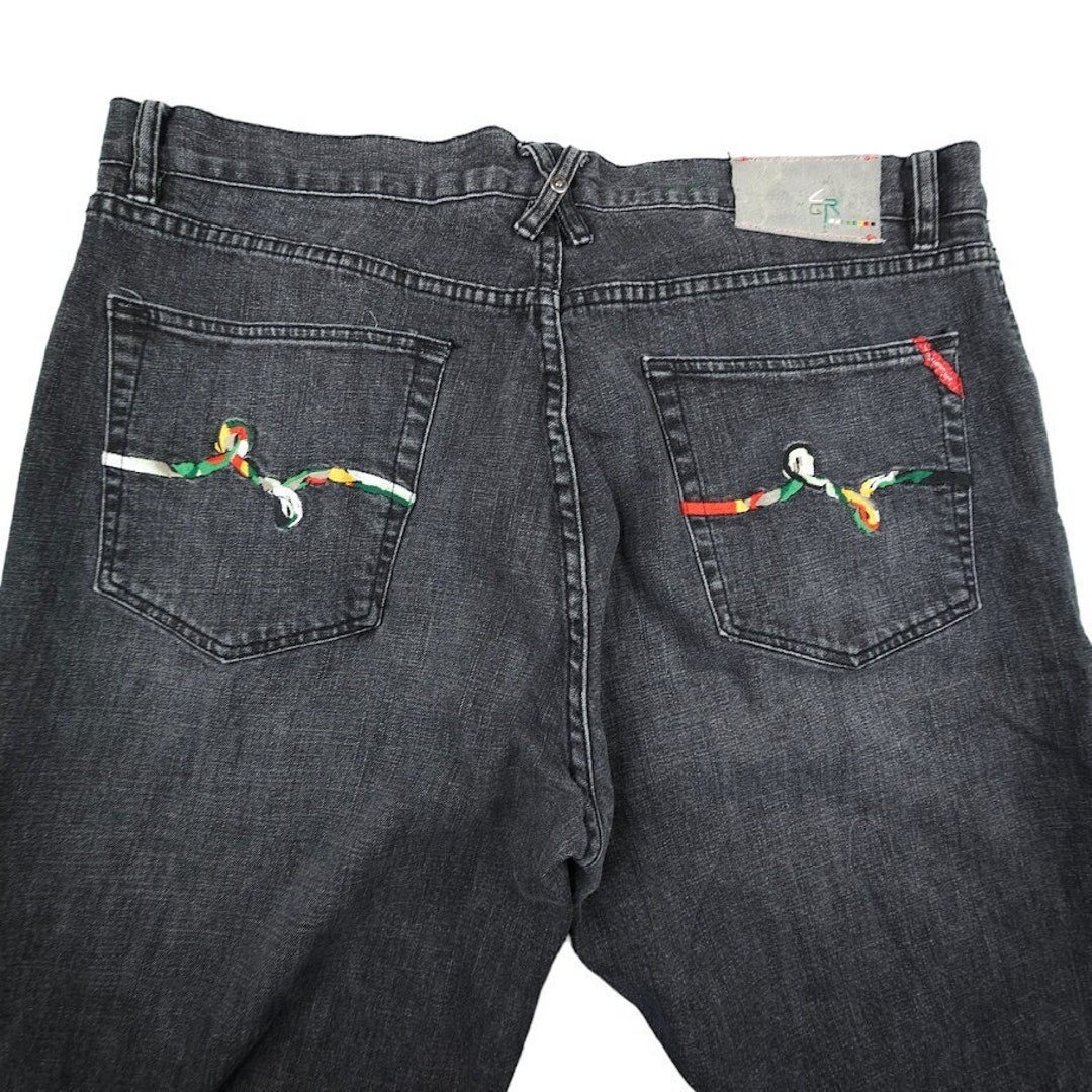 Vintage LRG Lifted Research Group Baggy Jeans Mens Size 40 Black Y2K ...