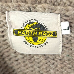 Earth Ragz Bear Sweater Hoodie Jacket Vintage Y2K Southwestern Handmade ...
