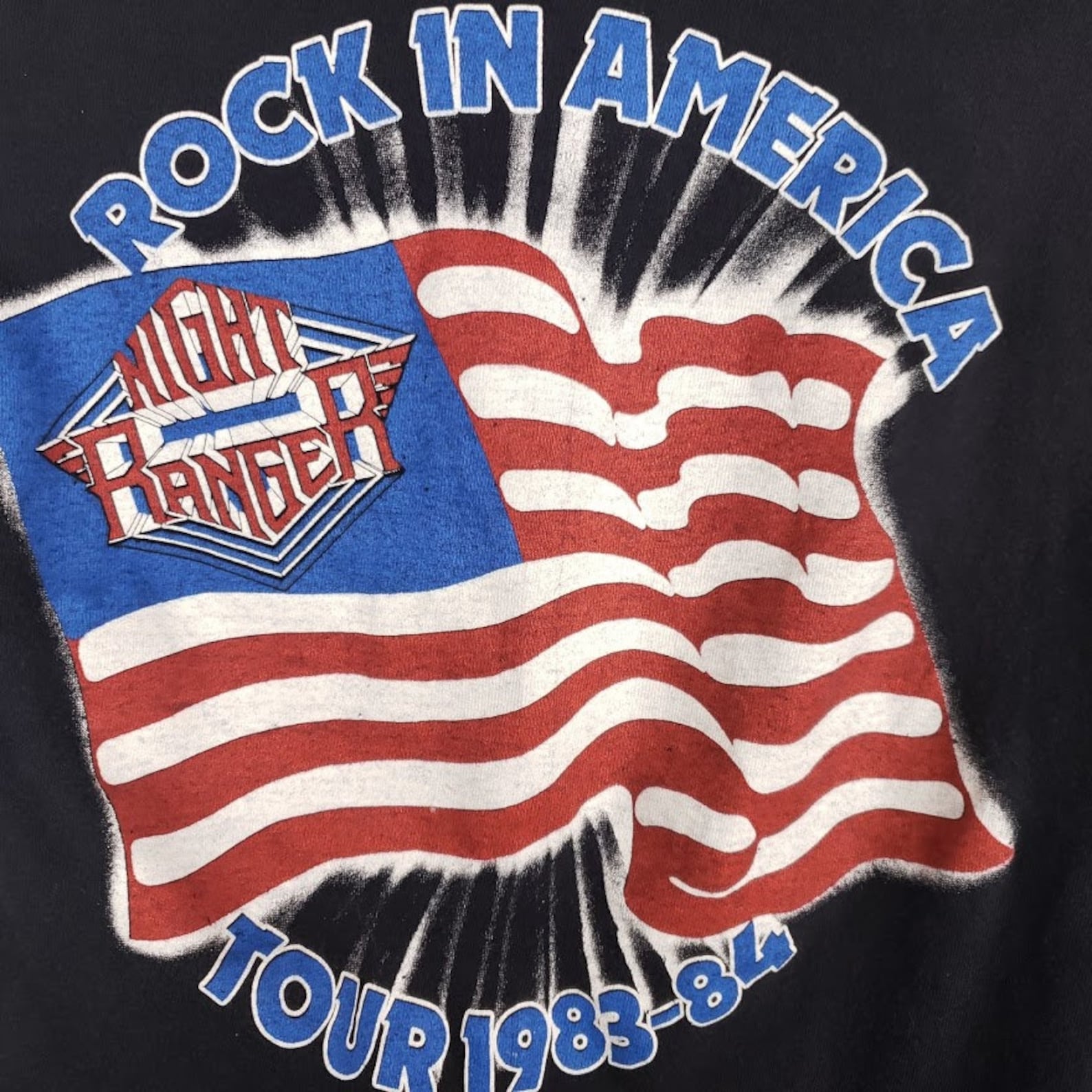 Night Ranger T Shirt Vintage 80s 1983 1984 Midnight Madness | Etsy