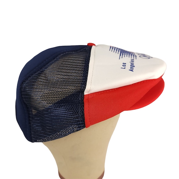1984 Olympics Ivy Hat Flat Cap Vintage 80s Made In US… - Gem