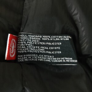 Ecko Unltd Function Heavy Parka Jacket Vintage Y2K Coyote Fur Hood Mens Size Medium - Etsy