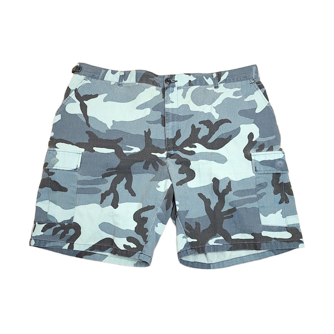 Propper Military Cargo Shorts Vintage 90s Camouflage Trousers Combat ...