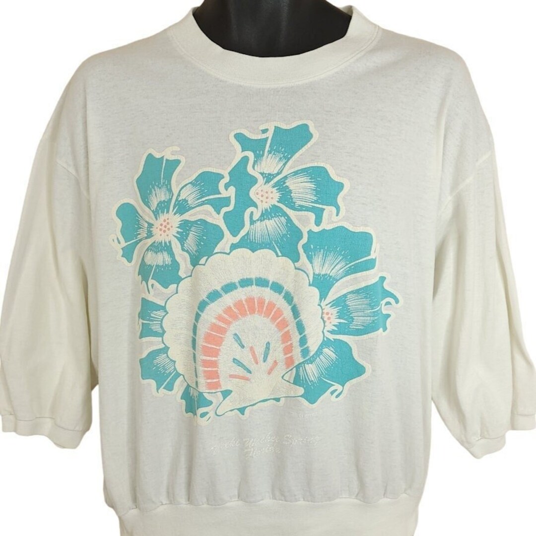 Weeki Wachee Springs State Park T Shirt Vintage 80s Seashell Made in ...