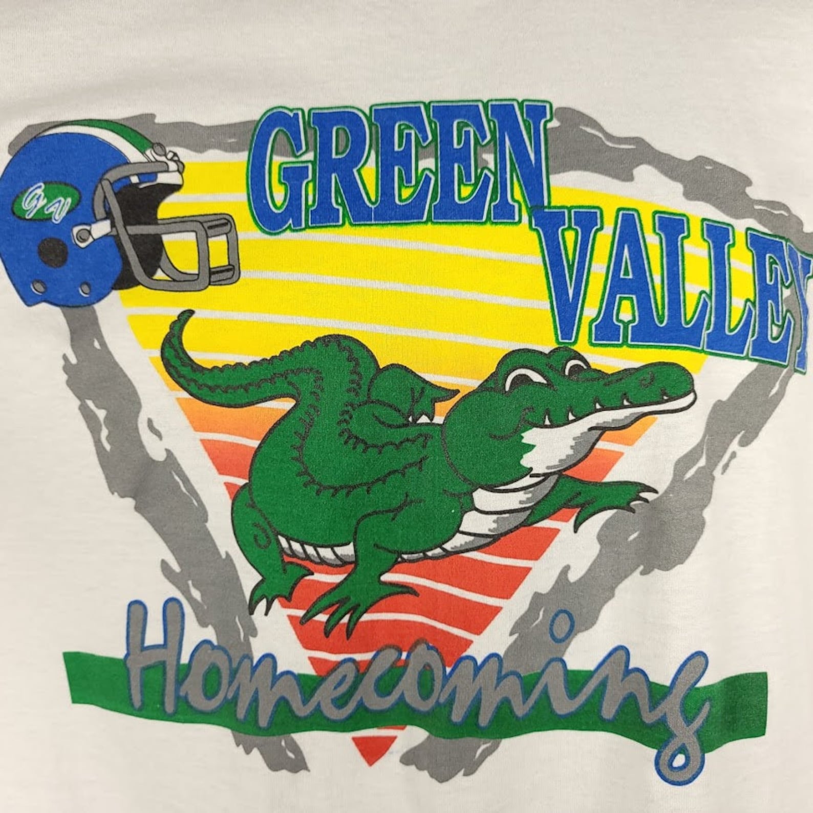Green Valley Gators Homecoming T Shirt Vintage 90s High School - Etsy