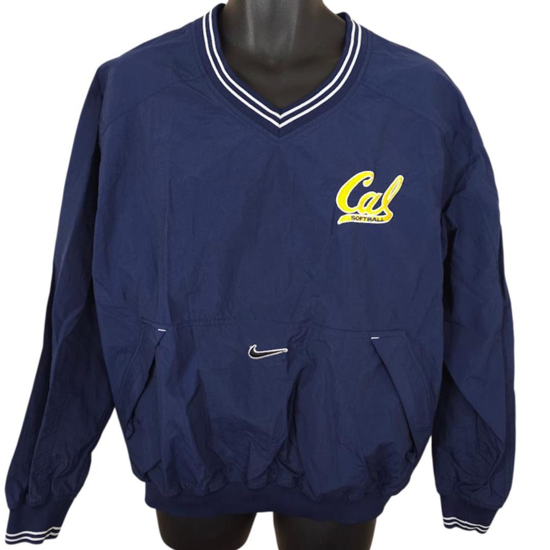 Vintage Cal Berkeley Golden Bears Jacket Mens Size Large Blue 90s ...