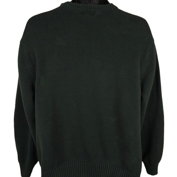 Vintage Dockers Moose Sweater Mens Size Large Green H… - Gem