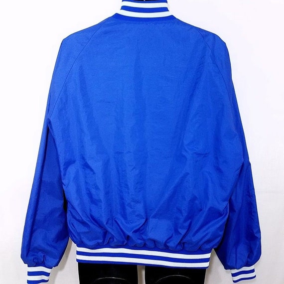 Robin Hood Satin Bomber Jacket Vintage 80s Archer Arc… - Gem