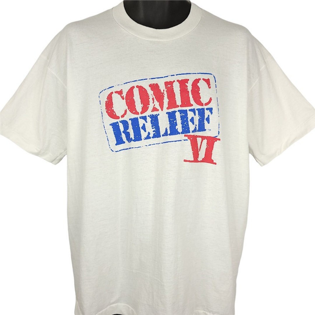 Comic Relief VI T Shirt Vintage 90s 1994 Robin Williams Made in USA ...