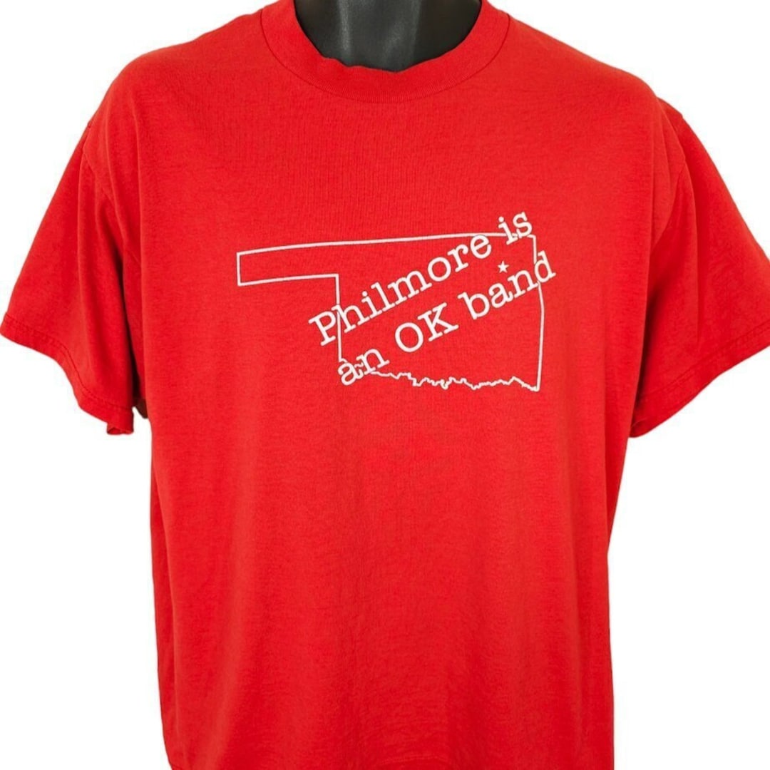 Philmore is an OK Band T Shirt Vintage 90s Christian Punk Rock Music ...