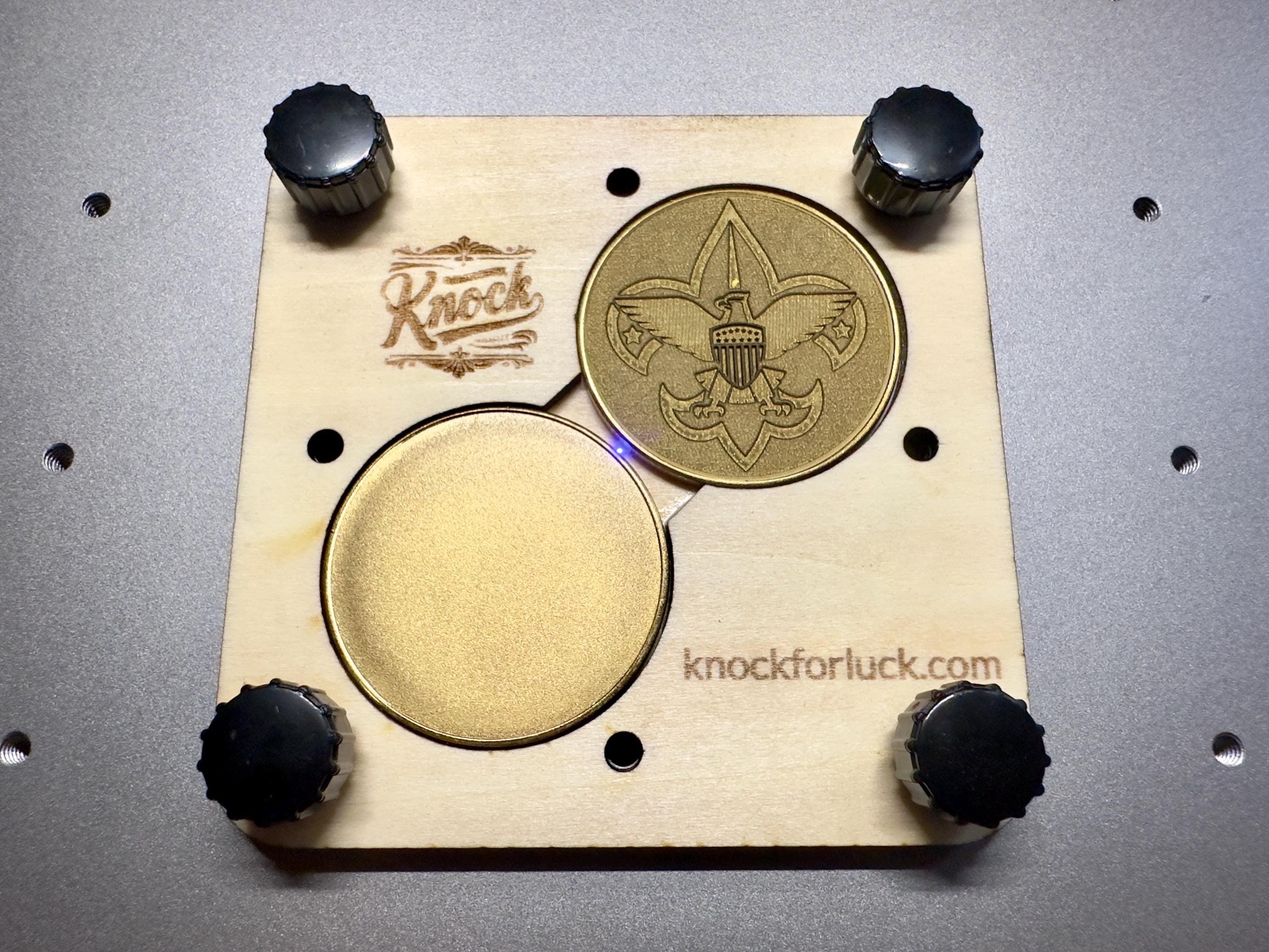 40 Mm Coin Jig for Fiber Laser Xtool F1 Ultra - Etsy