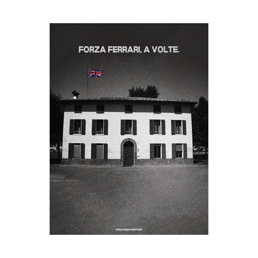 Lewis Hamilton Forza Ferrari A Volte Poster | Ferrari | Formula 1 | 18 ...