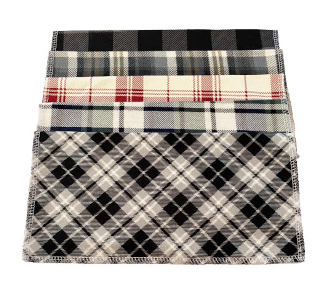 Handkerchief Mens, Cloth Handkerchiefs, Unisex Handkerchiefs, Flannel ...