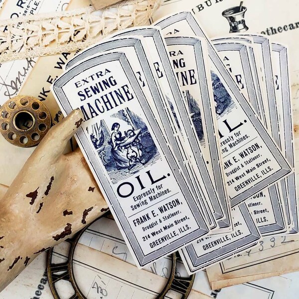 Sewing Machine Label - Etsy