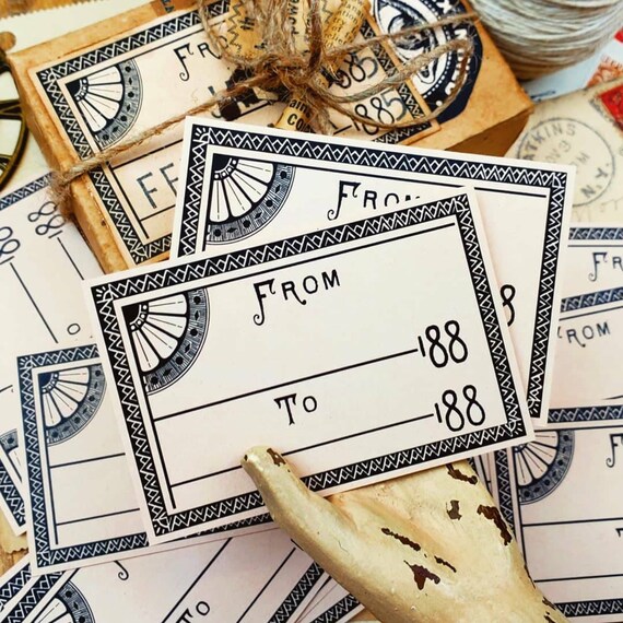 Paper & Party Supplies Paper 1880s Frame Label Reproductions Paper ...