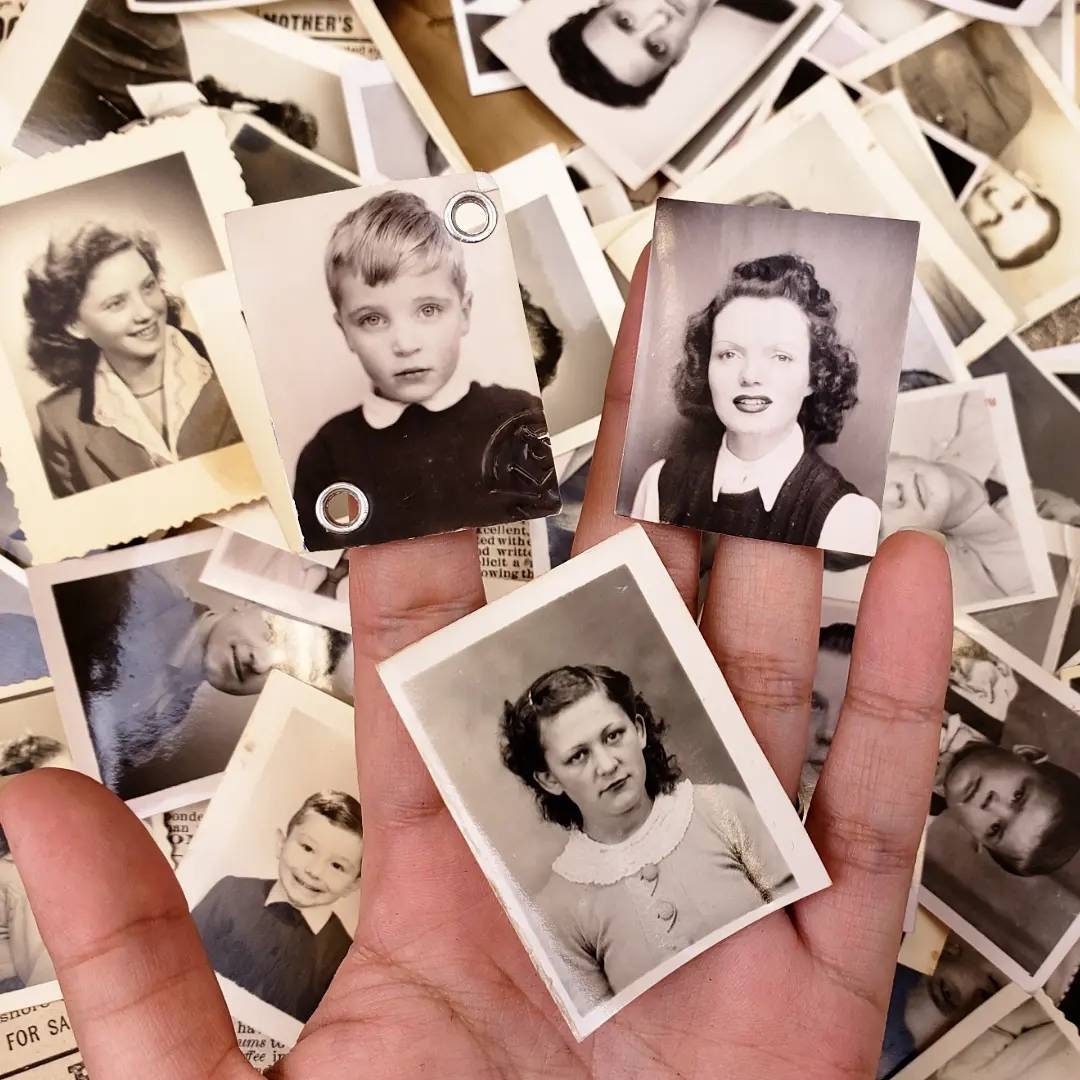 Authentic Vintage Portrait Wallet Photos | Etsy