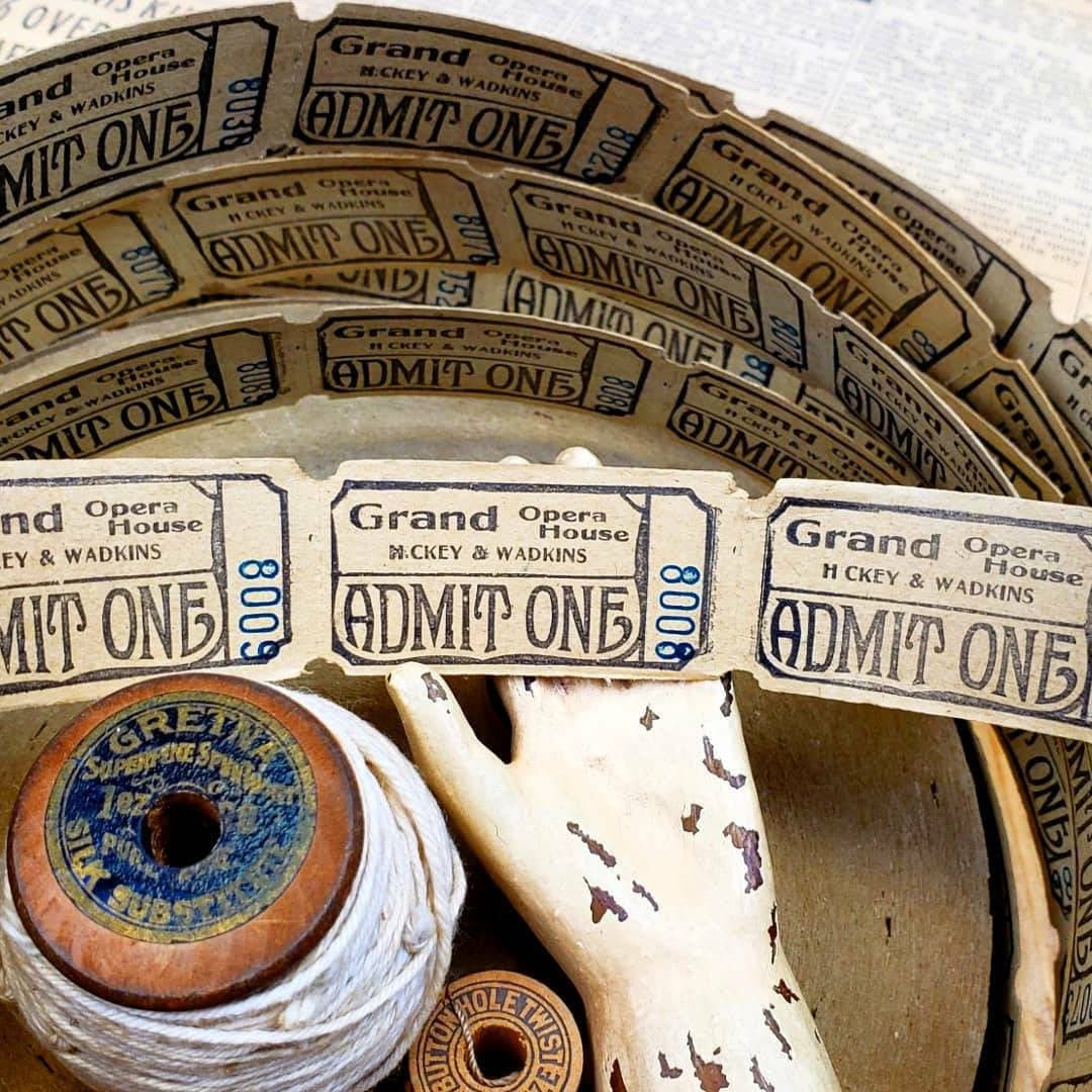 1910s Opera House Tickets - Etsy