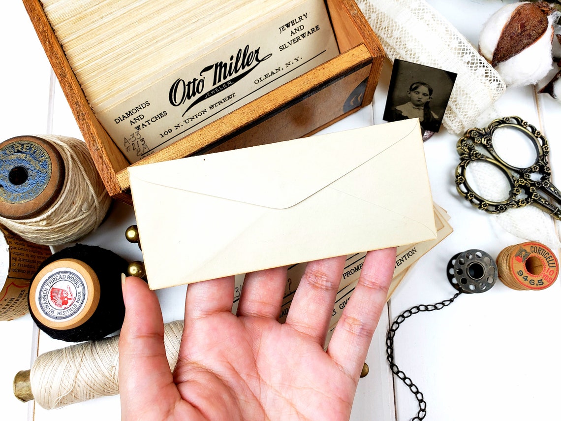 1920's Otto Miller Jeweler Envelopes - Etsy