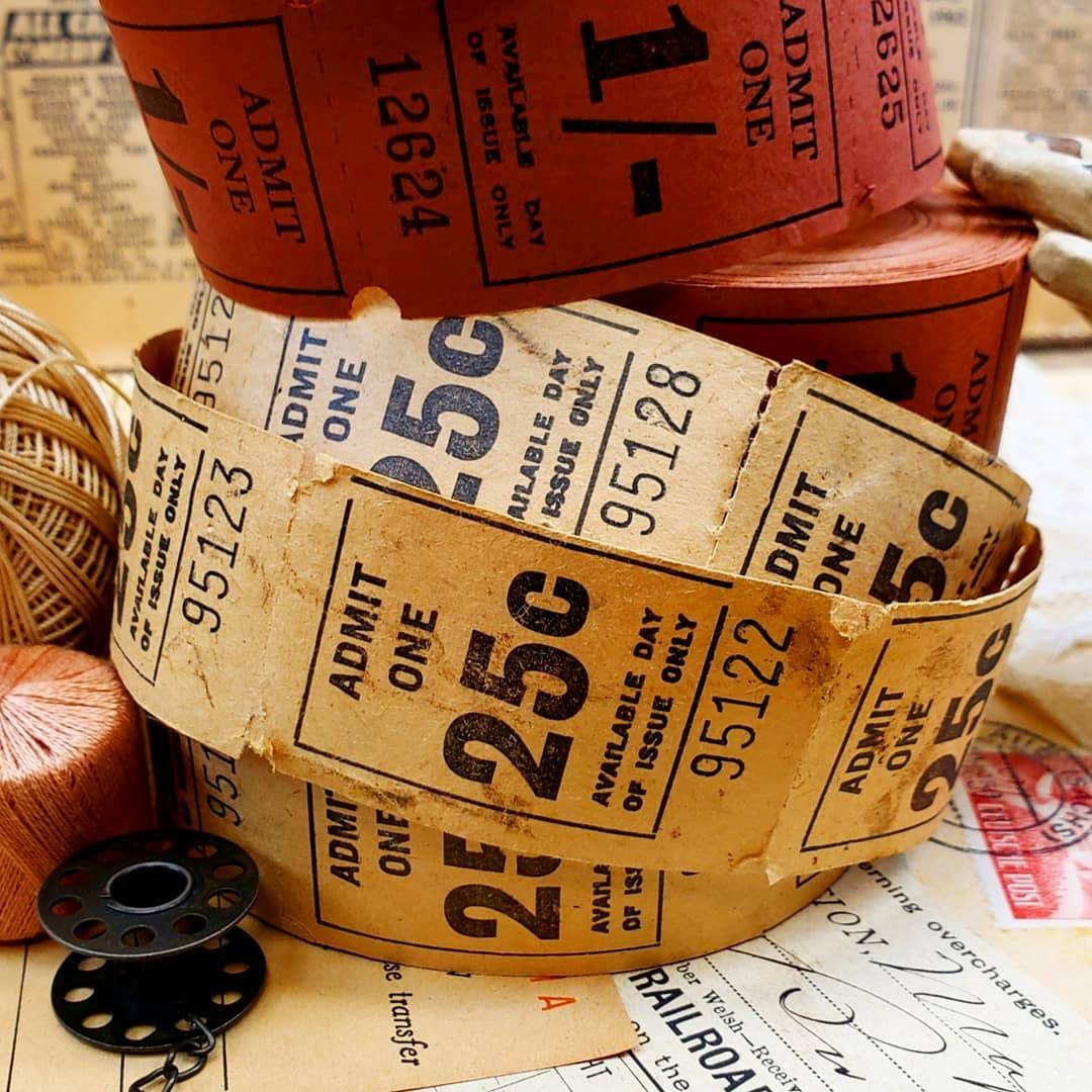 Vintage Australian Tickets - Etsy