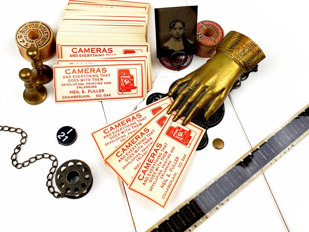Rare Vintage Camera Gummed Labels From the 1920s Printing and ...