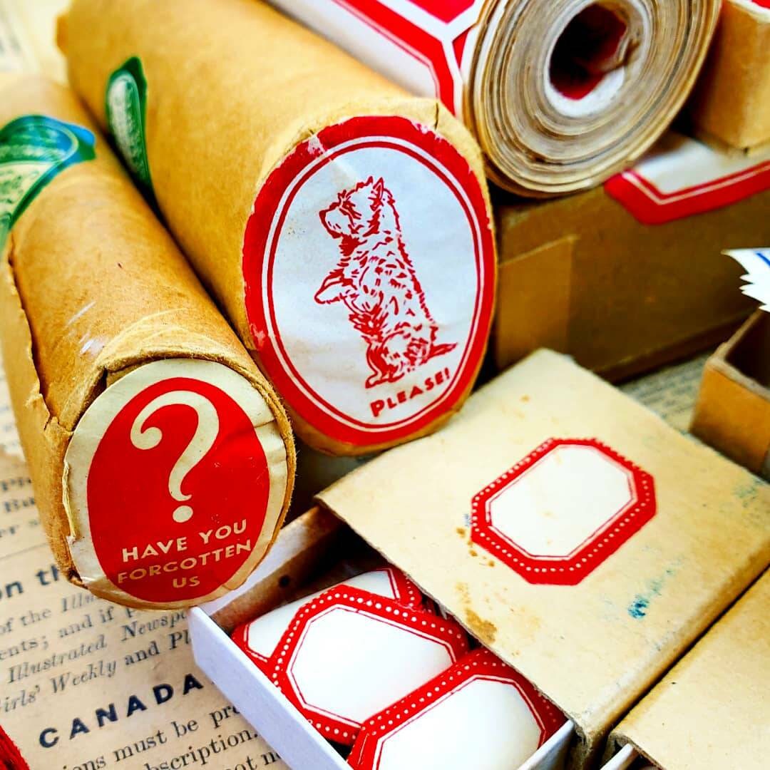 Vintage Label Assortment - Etsy
