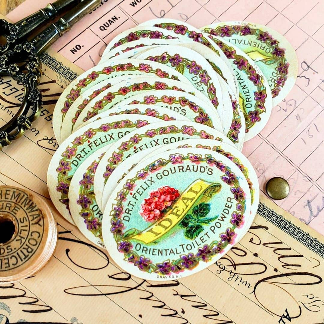 1880s Ideal Labels - Etsy