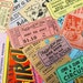 Vintage Circus Tickets Assortment - Etsy