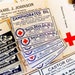 Vintage Red Cross Label Set - Etsy