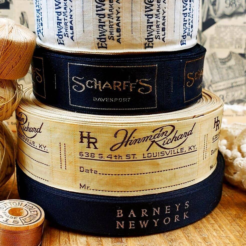 Black & Ivory Clothing Label Set - Etsy