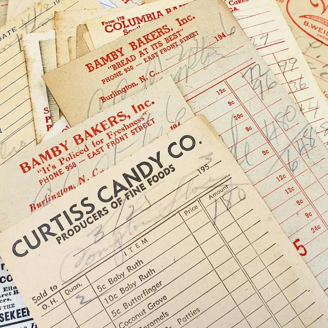 Vintage Receipts Assortment New Finds - Etsy