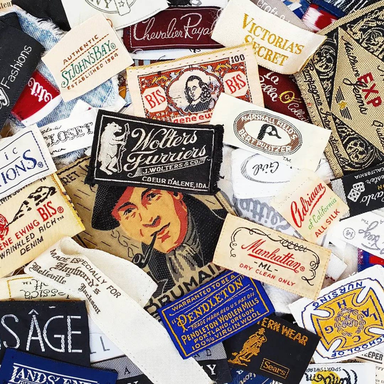 Vintage Clothing Labels - Etsy