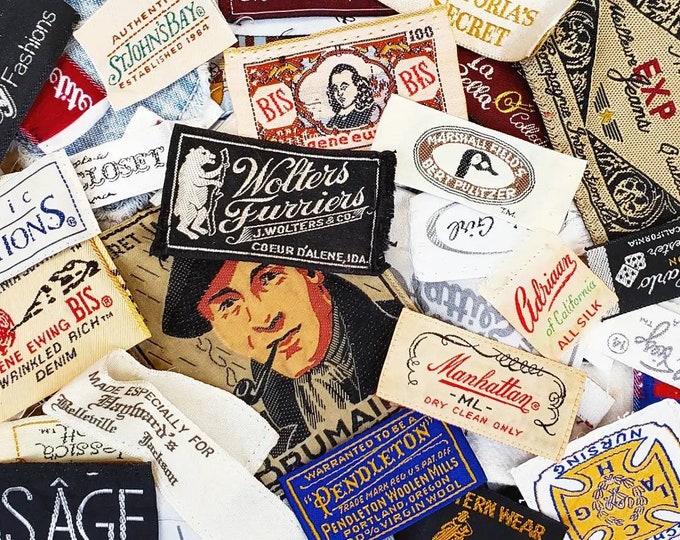Vintage Clothing Labels - Etsy