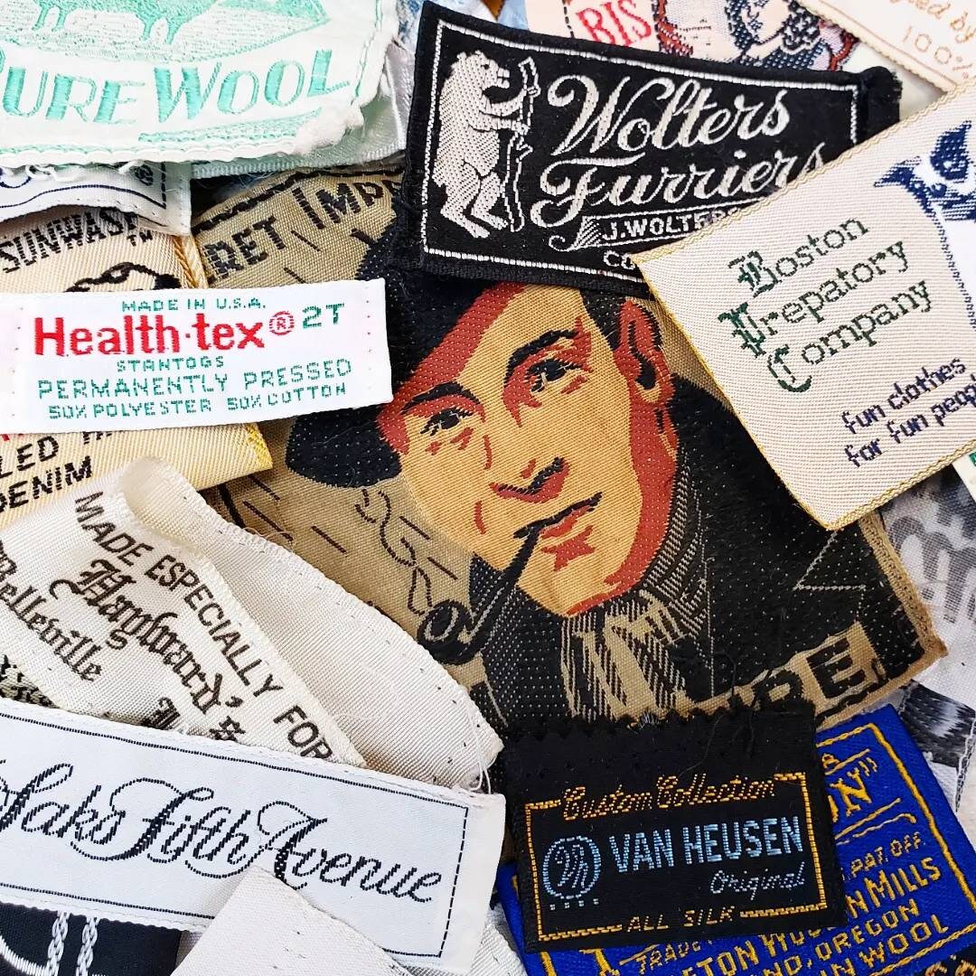 Vintage Clothing Labels - Etsy