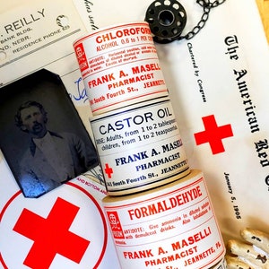 1912 Frank A. Maselli Antique Drugstore Labels - Etsy