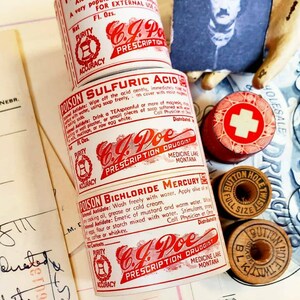 1930s Vintage "poe" Labels - C.G. Poe Druggist Montana - Etsy