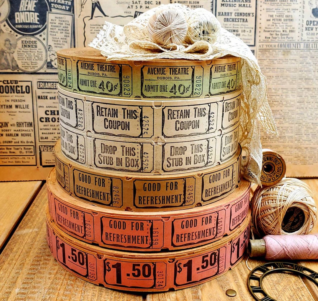 1920s CHICAGO CO. TICKETS - Etsy