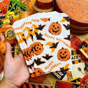 Halloween Ephemera Paper Lot Assortment, Vintage Halloween Theme ...