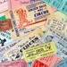 Vintage Circus Tickets Assortment - Etsy