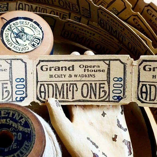 1910s Opera House Tickets - Etsy