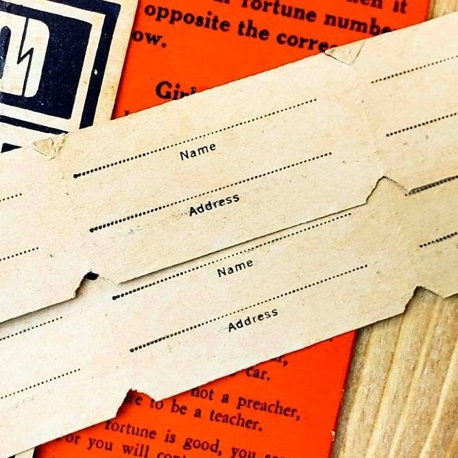 Vintage Wheel OF Fortune Tickets - Etsy