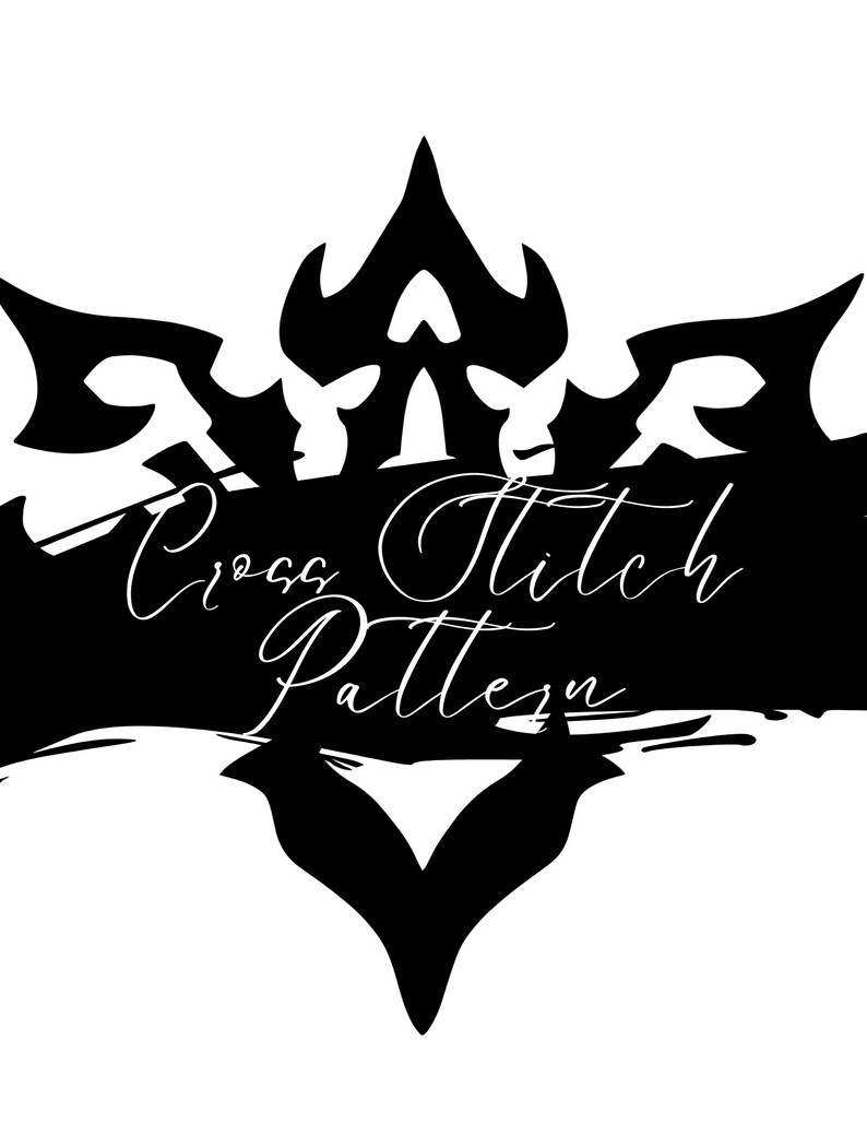 Legacy Mark Cross Stitch Pattern, Final Fantasy XIV Legacy Mark Pattern ...