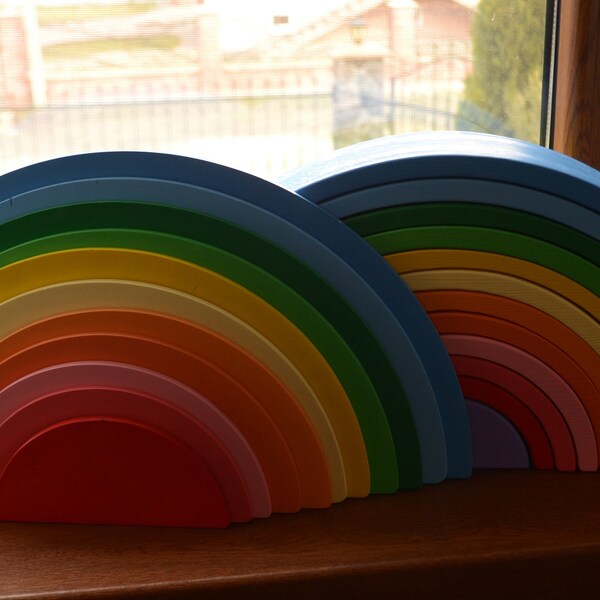 Rainbow Stacker - Etsy