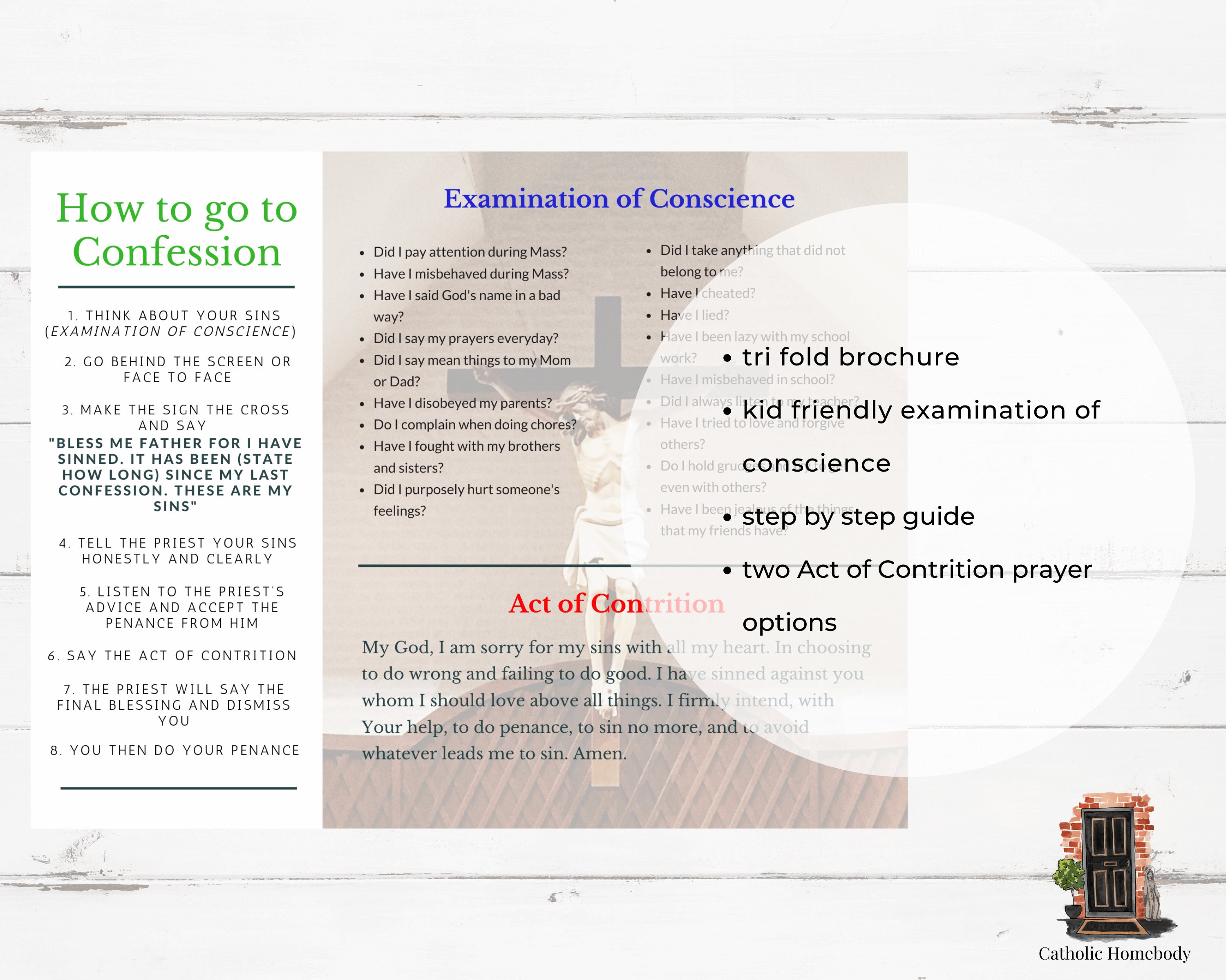 Confession Guide for Kids - Etsy