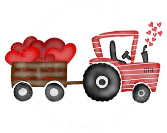 Tractor stencil | Etsy