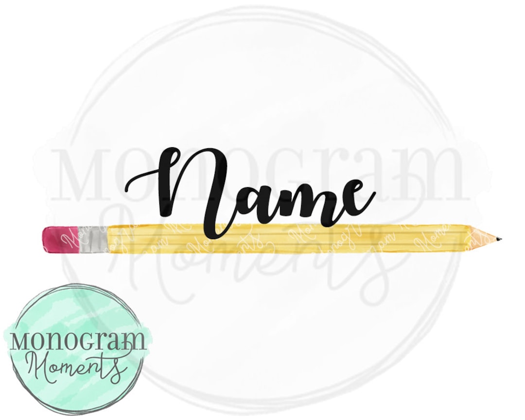 Watercolor Back to School PNG Watercolor Pencil Clipart for - Etsy