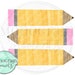 Watercolor Back to School PNG Watercolor Pencils Clipart for - Etsy