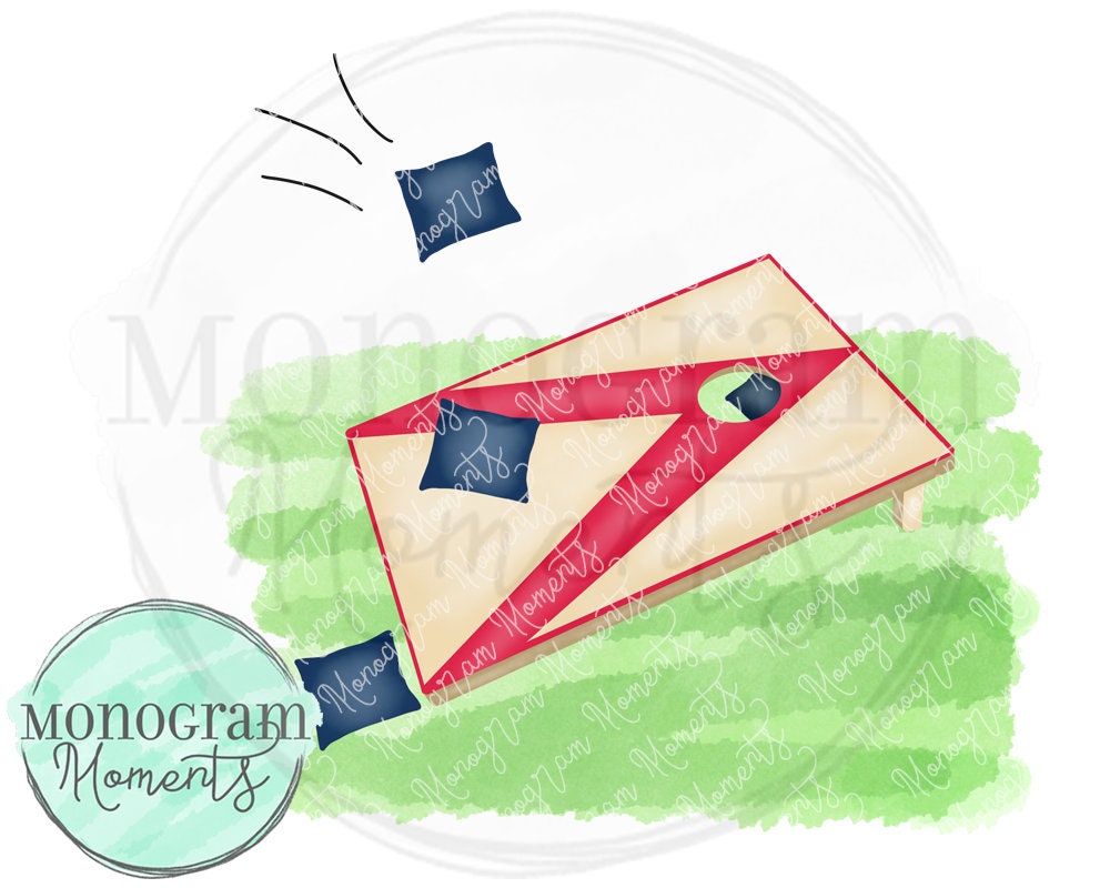 Cornhole Game Clip Art